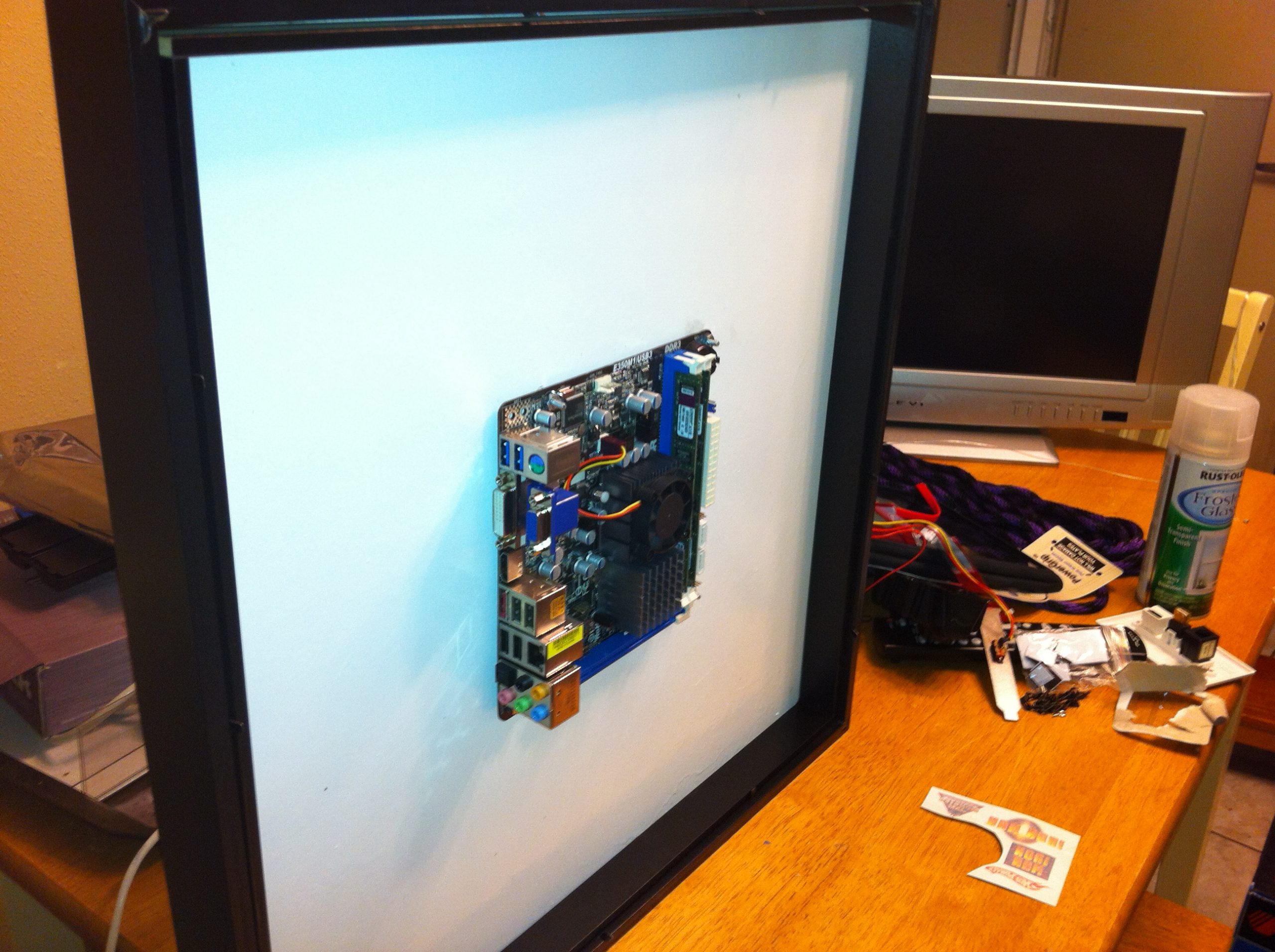 How to build a raspberry pi picture frame media pc